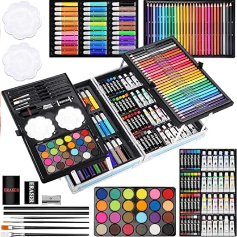 Colouring In Kit – 145 Piece Art Set for Kids and Creative Fun – Aussie ...