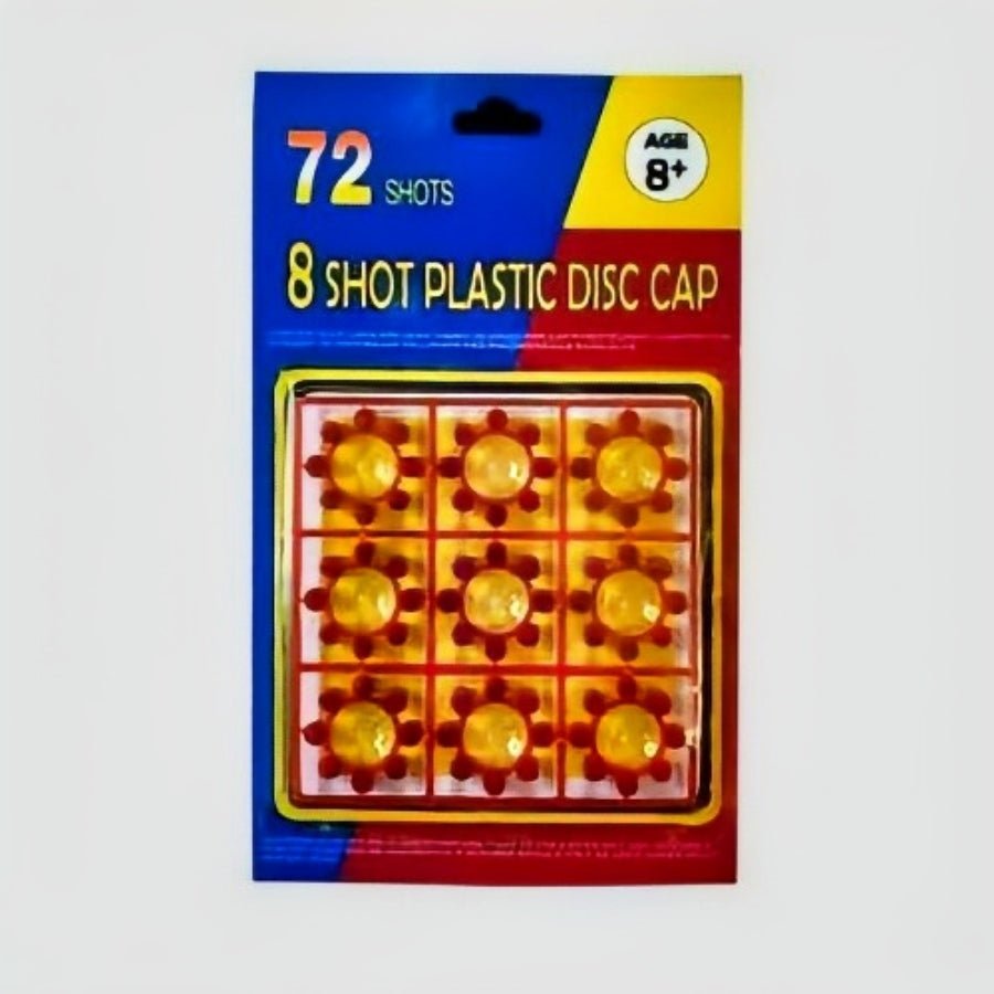 8 Shot Ring Caps – 72 Shots | Toy Gun Refills – Aussie Hobbies