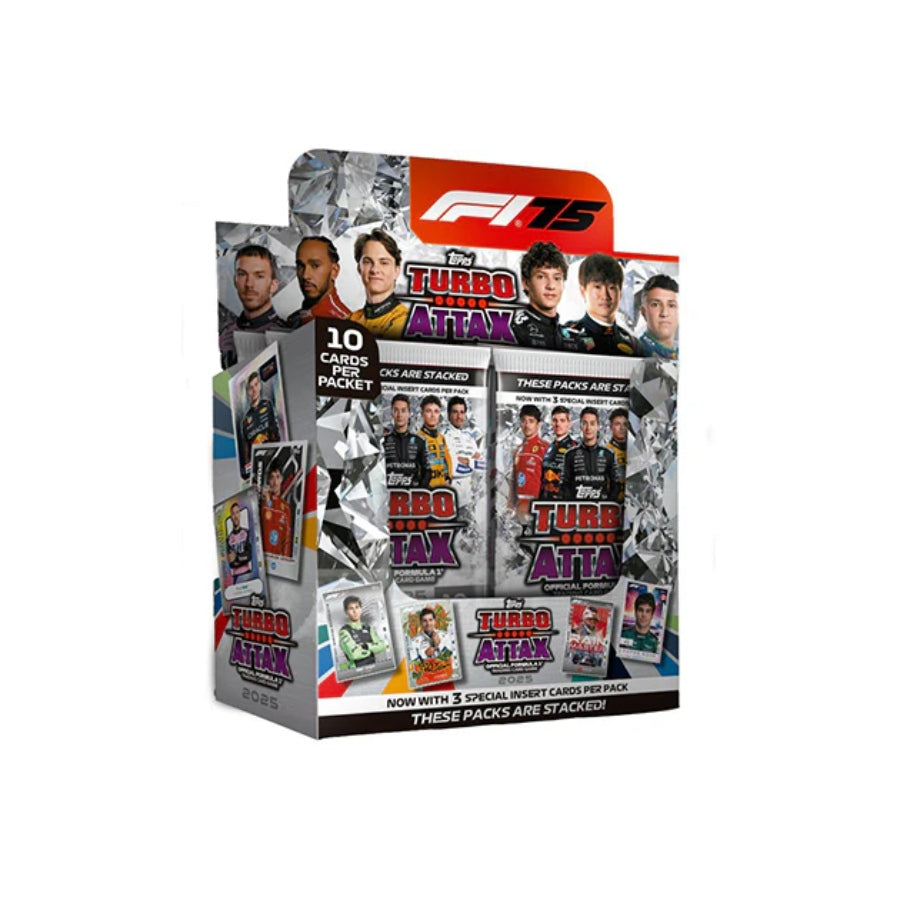 Topps F1 Turbo Attax Trading Cards 2025 Booster – Aussie Hobbies