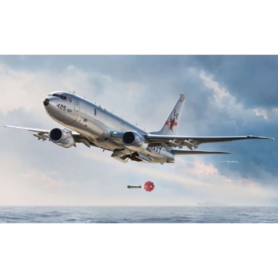Academy 1/144 P-8A Poseidon | RAAF & US Navy Model Kit – Aussie Hobbies