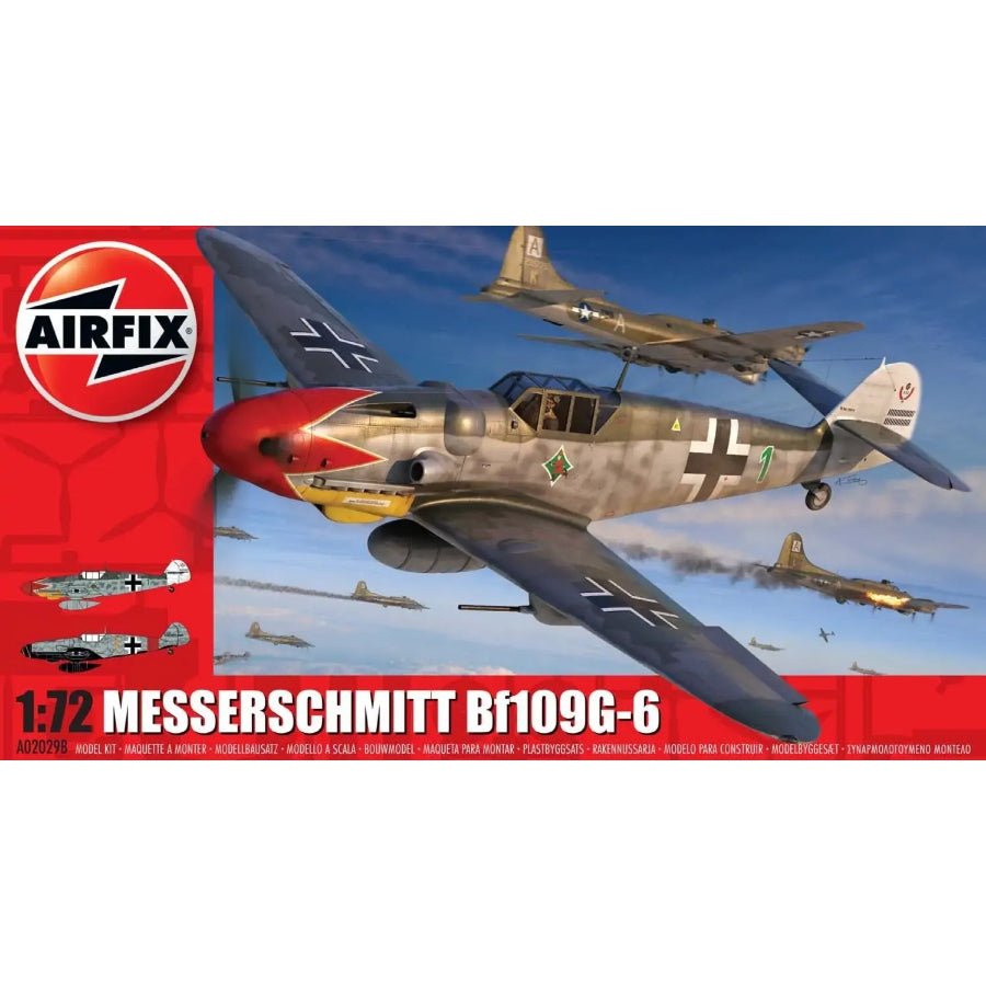 Airfix Messerschmitt Bf109G-6 1:72 Scale Model Kit | Aussie Hobbies – Aussie Hobbies