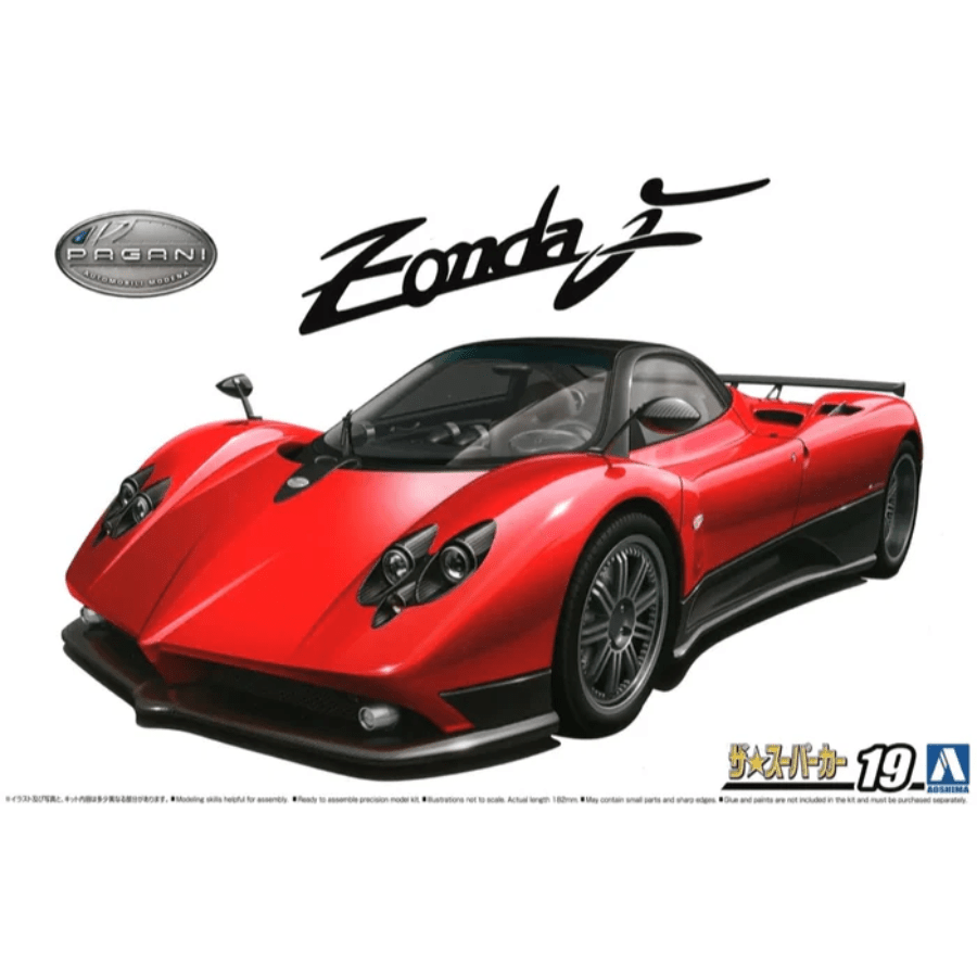 Aoshima 1/24 05 PAGANI Zonda F – Aussie Hobbies