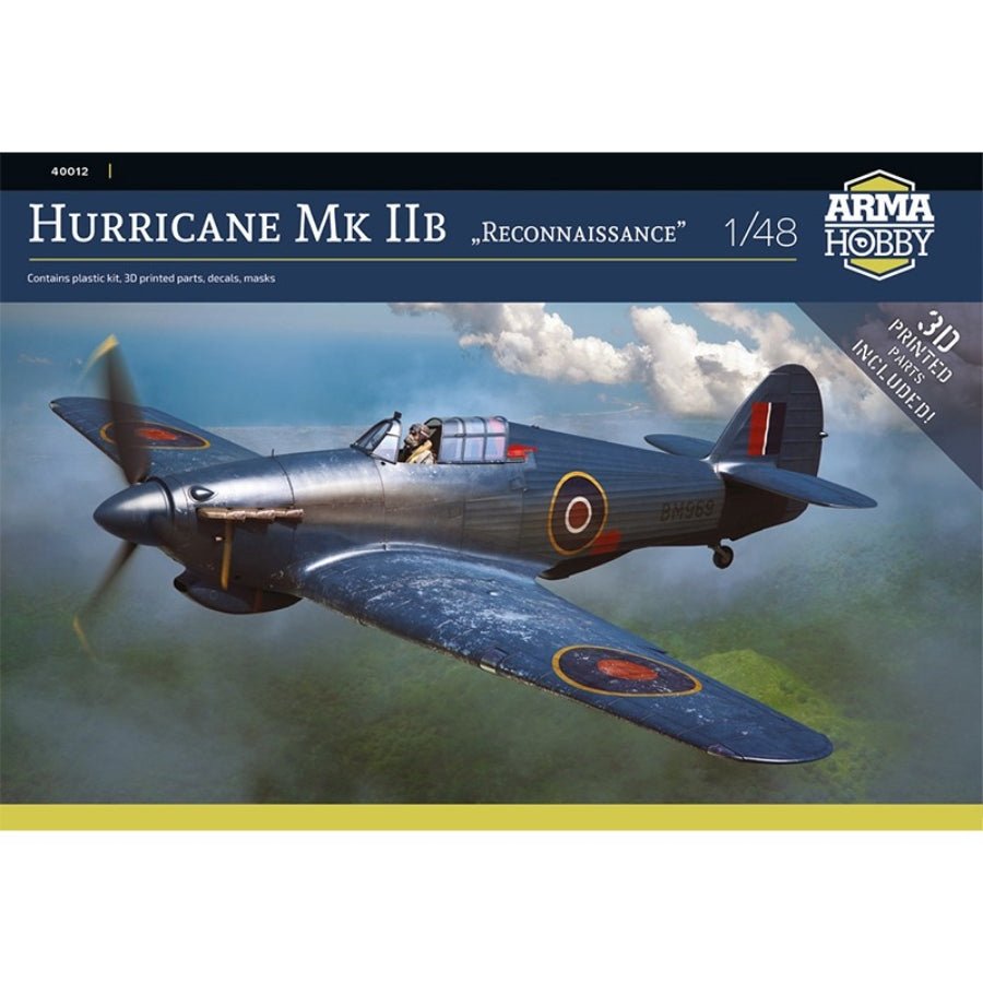 Arma Hobby 1/48 Hurricane Mk.IIb Reconnaissance Model Kit – Aussie Hobbies