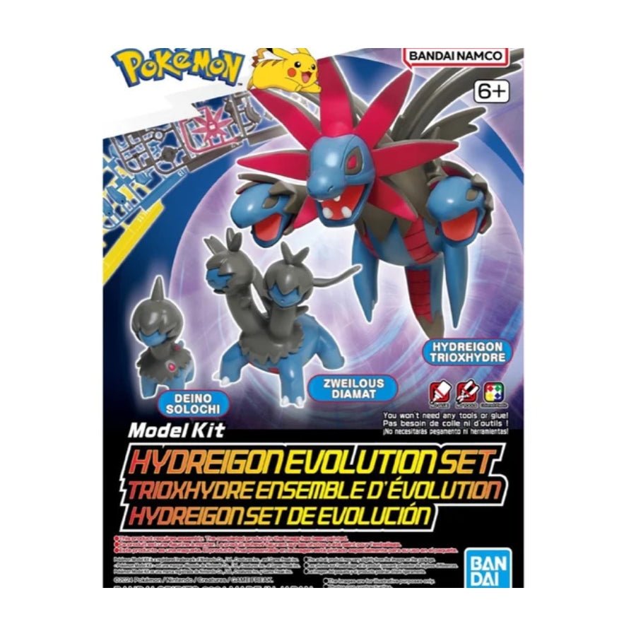 Bandai 5066562 Hydreigon Evolution Set Pokemon Model Kit – Aussie Hobbies