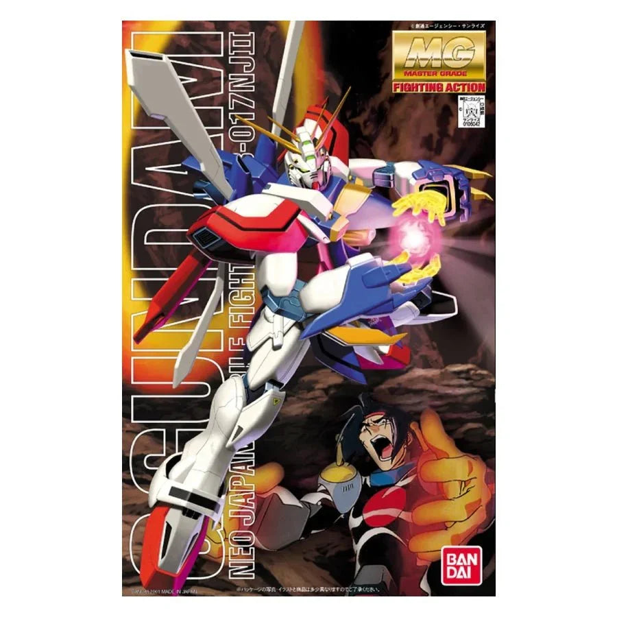 Bandai® Gunpla Master Grade 1/100 Model Kit MG GF13-017NJII God Gundam ...