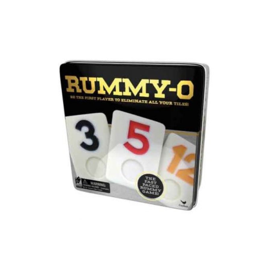 Classic Rummy O Game in Tin – Engaging Tile-Based Family Game – Aussie ...