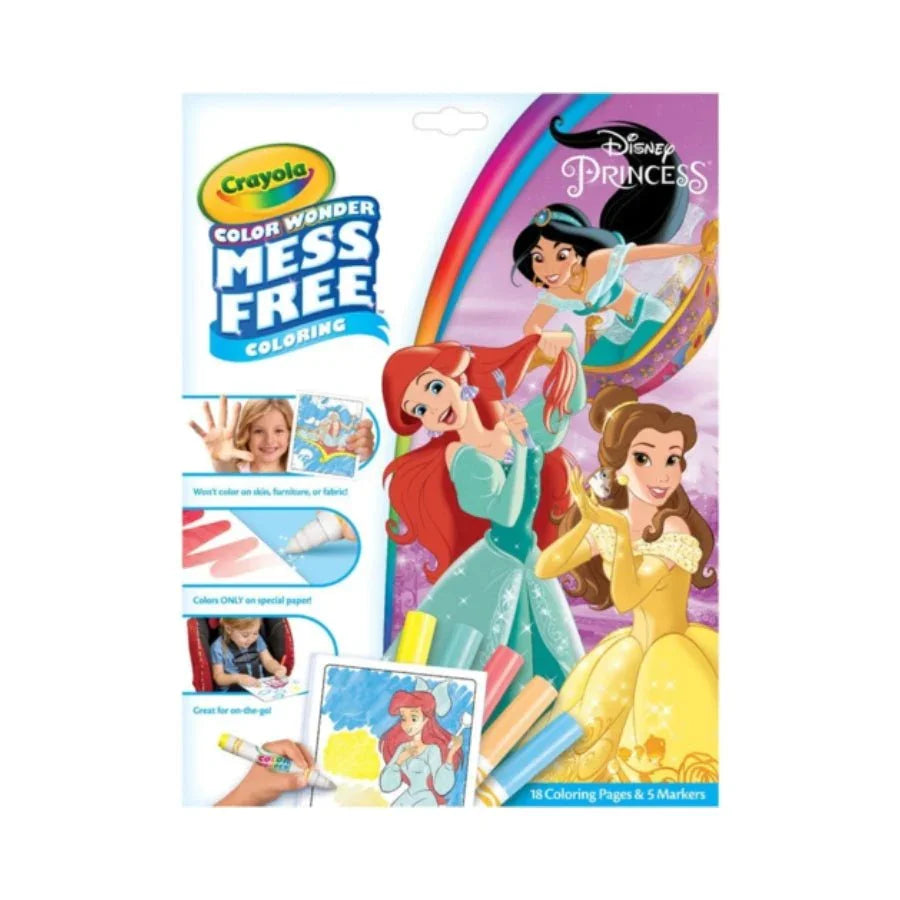 Crayola Color Wonder Foldalope Disney Princess – Mess-Free Coloring ...