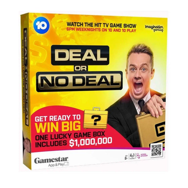 Deal or No Deal Board Game – Family Strategy & Money Challenge Game ...