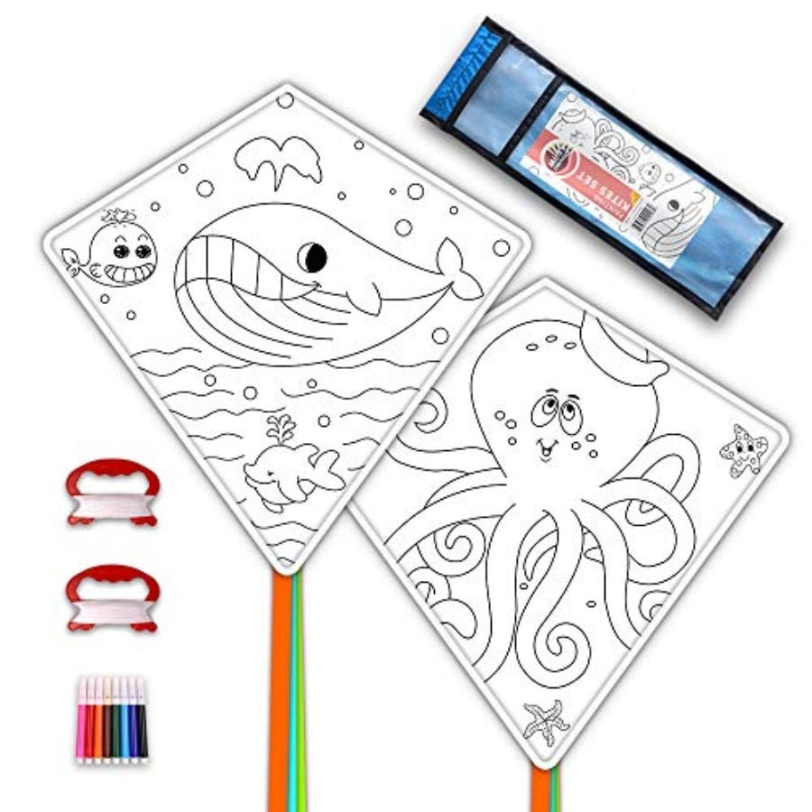DIY Colour In Dragon Kite | Aussie Hobbies - Toy Shop – Aussie Hobbies