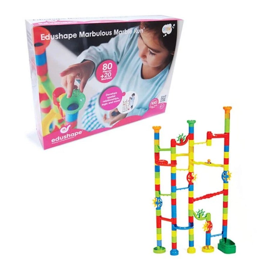 Edushape Marbulous Marble Run 100 Piece Set – Aussie Hobbies