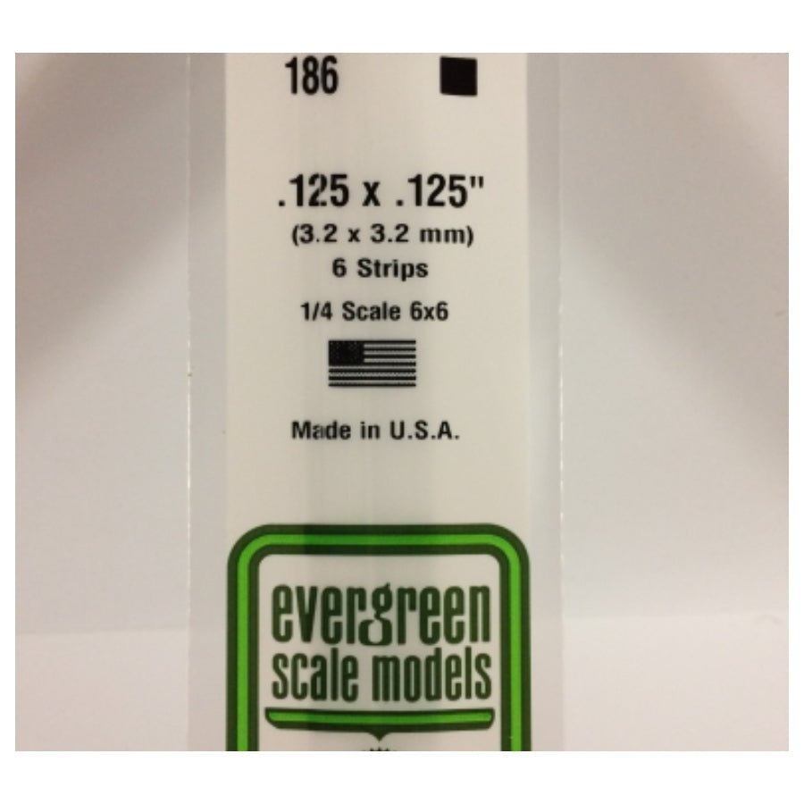 Evergreen Scale Models Polystyrene Strips 3.2mm – Aussie Hobbies