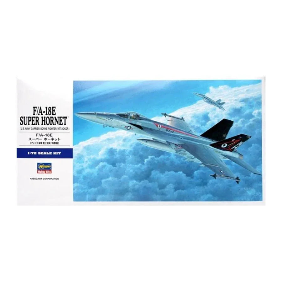 Hasegawa 1/72 scale E series F/A-18E Super Hornet plastic model ...
