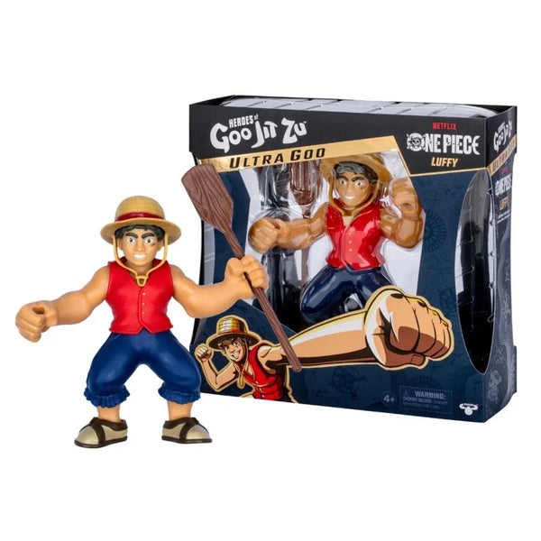 Heroes of Goo Jit Zu Ultra Go Stretchy Collectible One Piece Luffy Fig ...