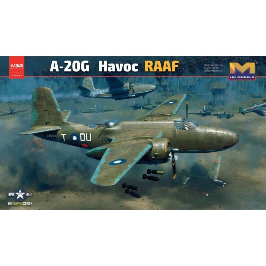 Hong Kong Models 1/32 A-20 Havoc RAAF Plastic Model Kit – Aussie Hobbies