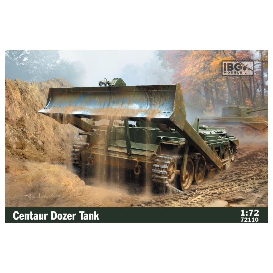 IBG 1/72 Centaur Bulldozer Plastic Model Kit – Aussie Hobbies