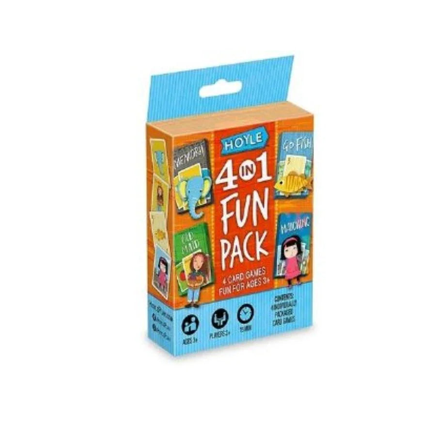 Kids Card Games 4 in 1 Fun Pack – Aussie Hobbies