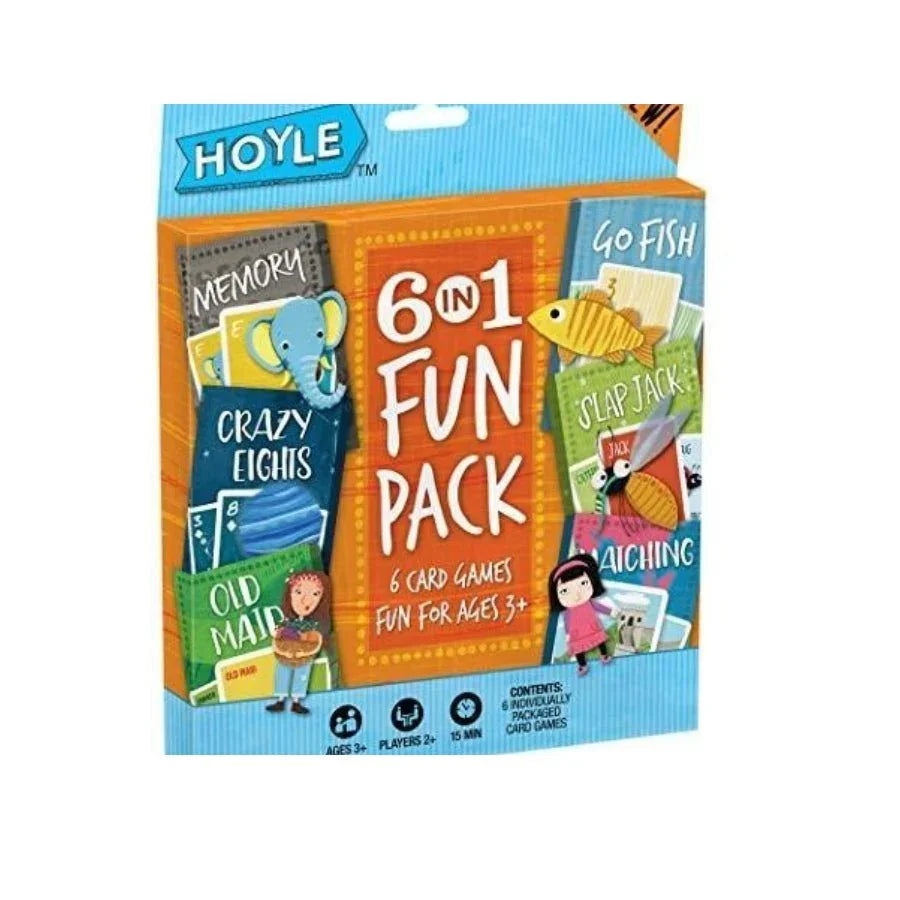 Kids Card Games 6 in 1 Fun Pack – Aussie Hobbies