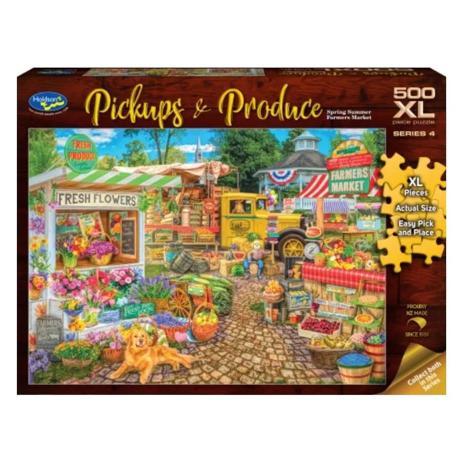 Pickups & Produce 4 Market 500pc Puzzle – Aussie Hobbies