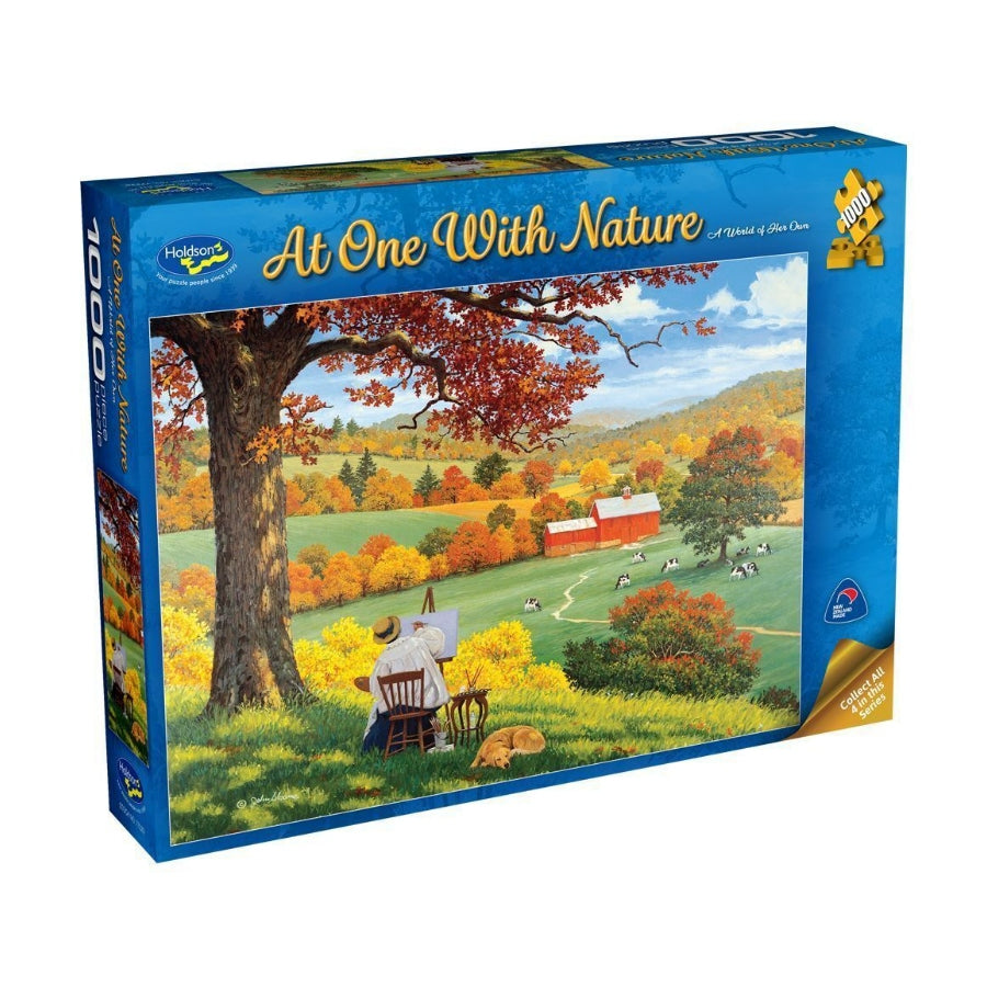 Holdson - At One With Nature - A World of Her Own Puzzle 1000pc – Aussie Hobbies