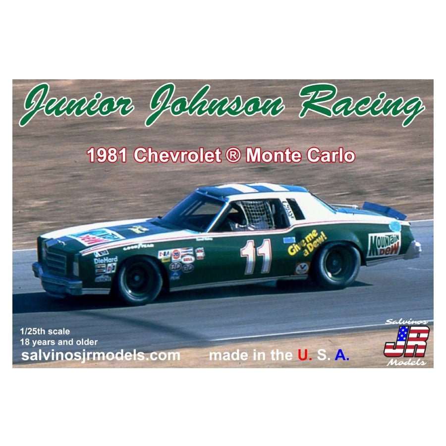 Salvinos J R JJMC1981R 1/25 Junior Johnson Racing 1981 Chevrolet Monte ...