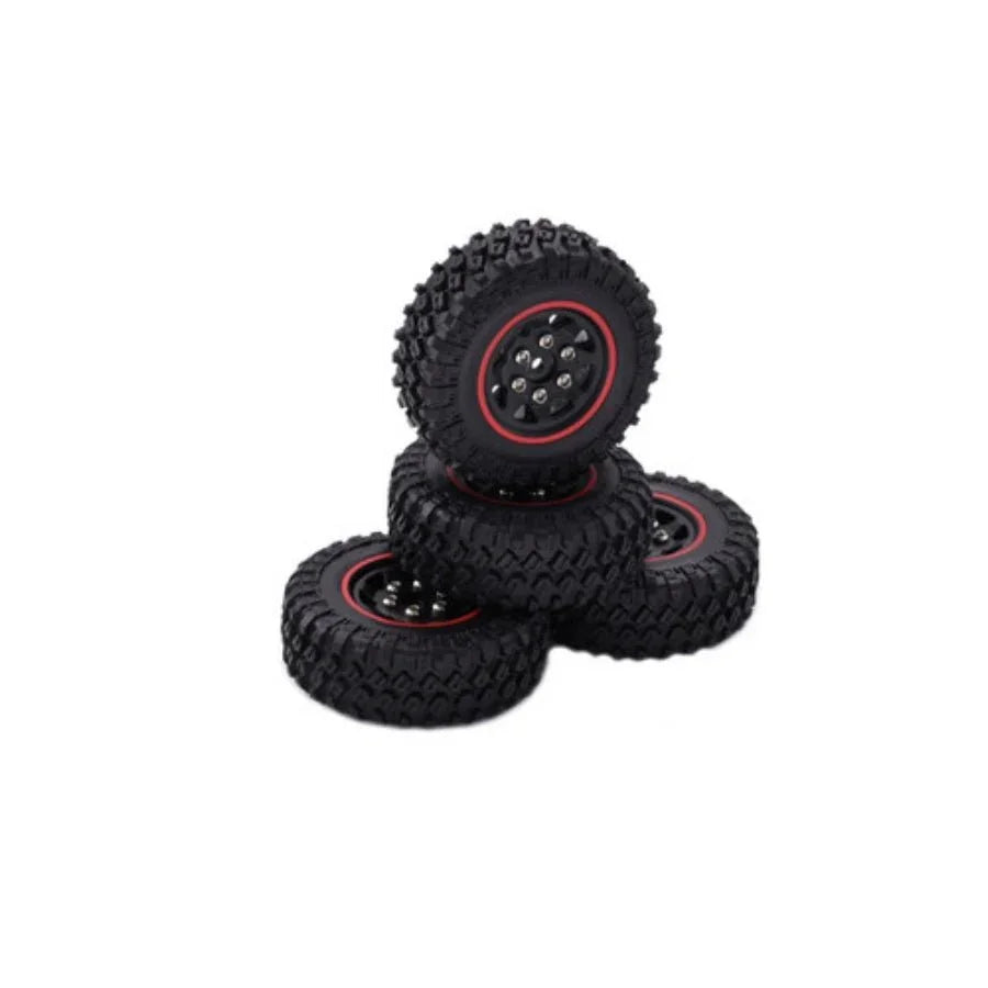 SCX24 Plastic Wheel & Tire Set 4pcs – Aussie Hobbies