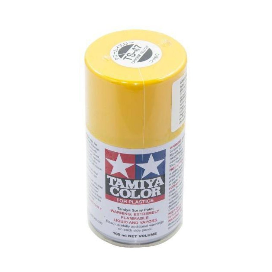Tamiya Chrome Yellow TS-47 Spray Paint - Aussie Hobbies – Aussie Hobbies