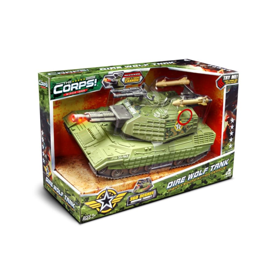 The Corps! Dire Wolf Tank with Lights & Sounds – Aussie Hobbies