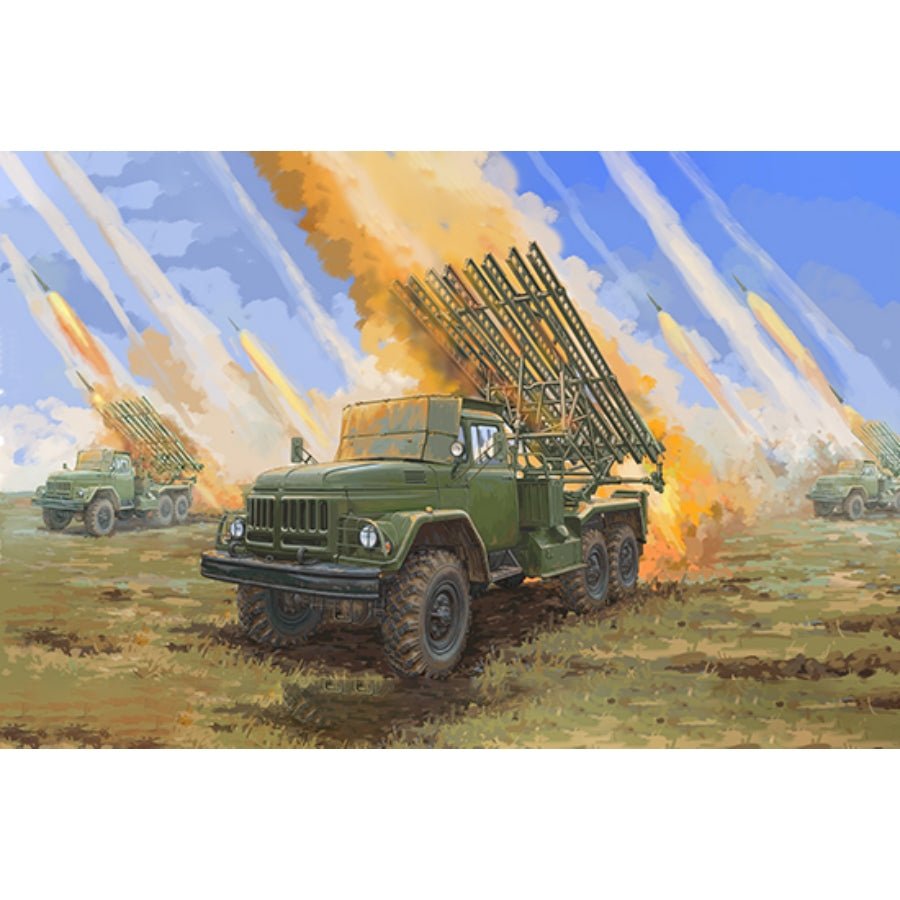Trumpeter 1/35 Soviet 2B7R Multiple Rocket Launcher BM-13 NMM Plastic ...