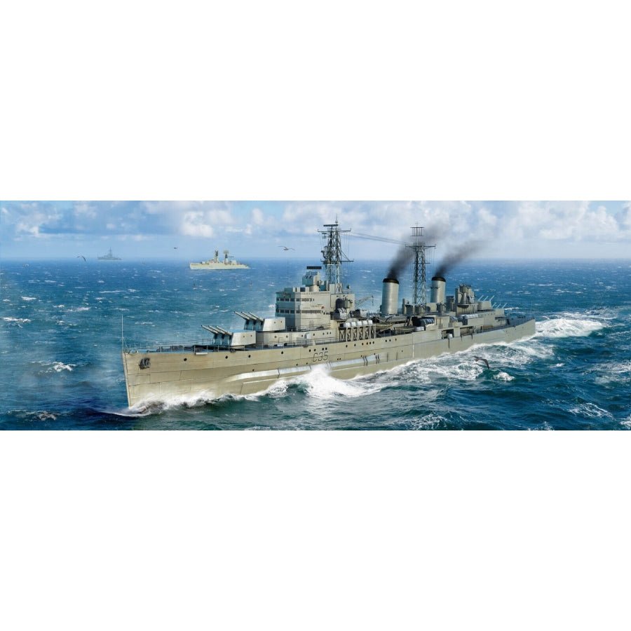 Trumpeter 1/700 HMS Belfast 1959 Plastic Model Kit [06702] – Aussie Hobbies