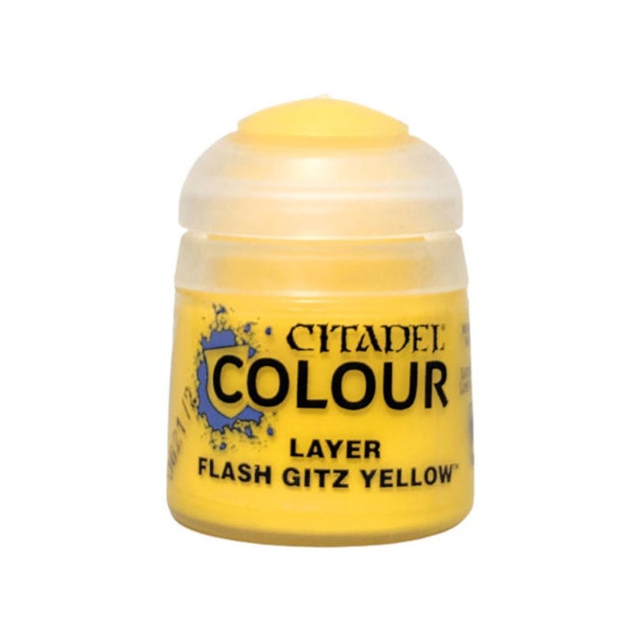 Warhammer: 22-02 Citadel Layer: Flash Gitz Yellow – Aussie Hobbies