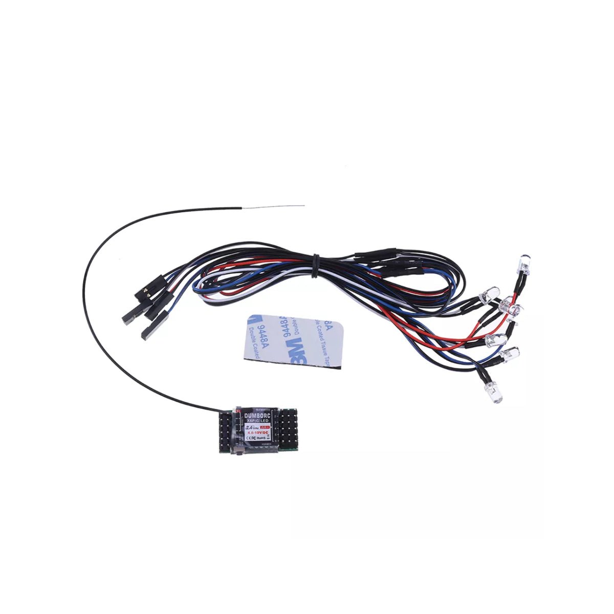 Dumbo RC X6FLED RC Car Light Control – Aussie Hobbies