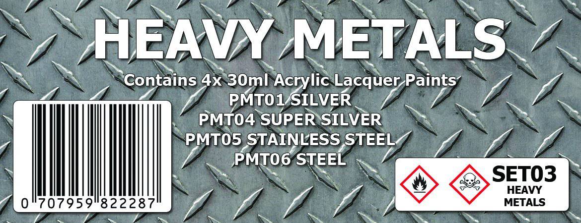 HEAVY METALS Colour Set – Aussie Hobbies