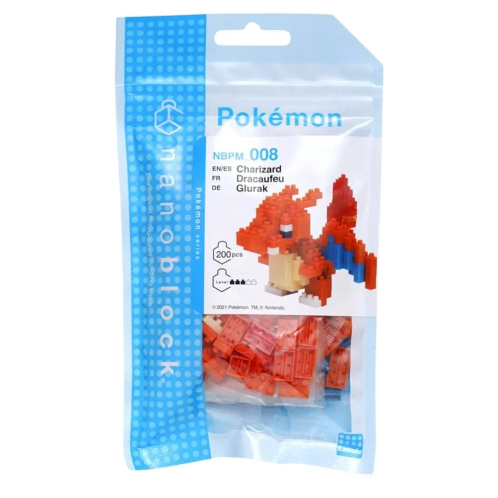 Nanoblock Pokémon Charizard – Mini Building Block Model Kit – Aussie ...
