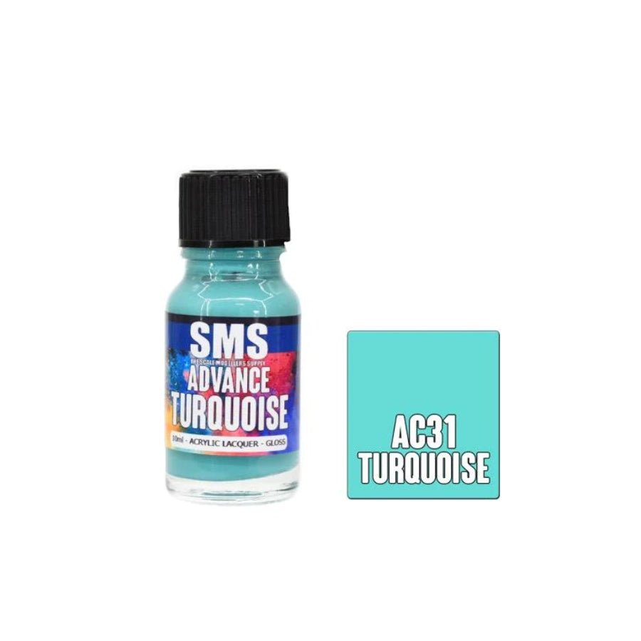 SMS AC31 Advance Turquoise 10ml – Aussie Hobbies